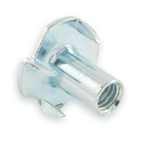 T-Nut - Steel - 3/16" x 3/8" | InsertsDirect