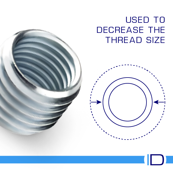 Easy installation M8 to M6 Thread Reducer inserts