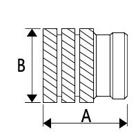 Pressfit - Unheaded - M4 | InsertsDirect